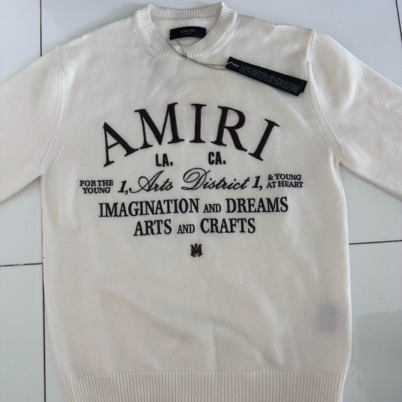 AMIRI | Sweaters | Mens Amiri Sweater Slightly Worn | Poshmark